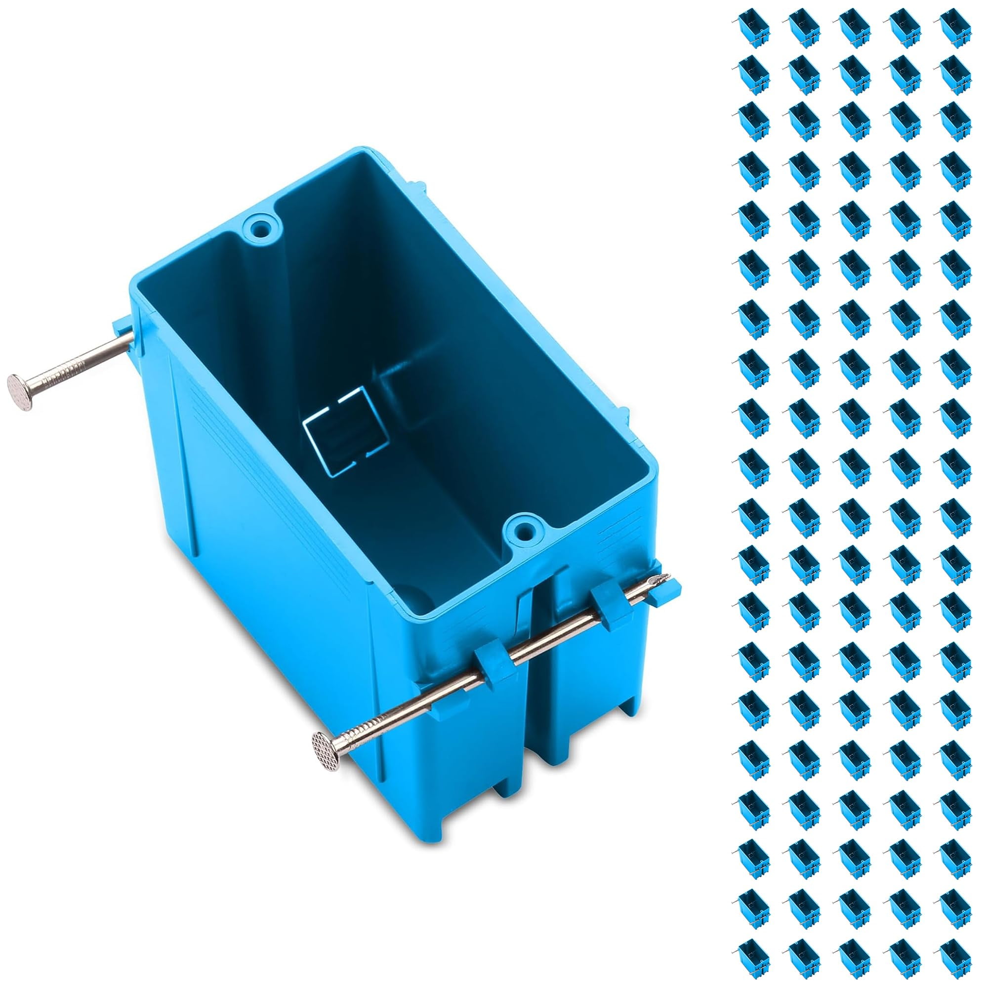 SELECT Lighting Nail On Plastic Box 1-Gang PVC New Work Standard Switch ...