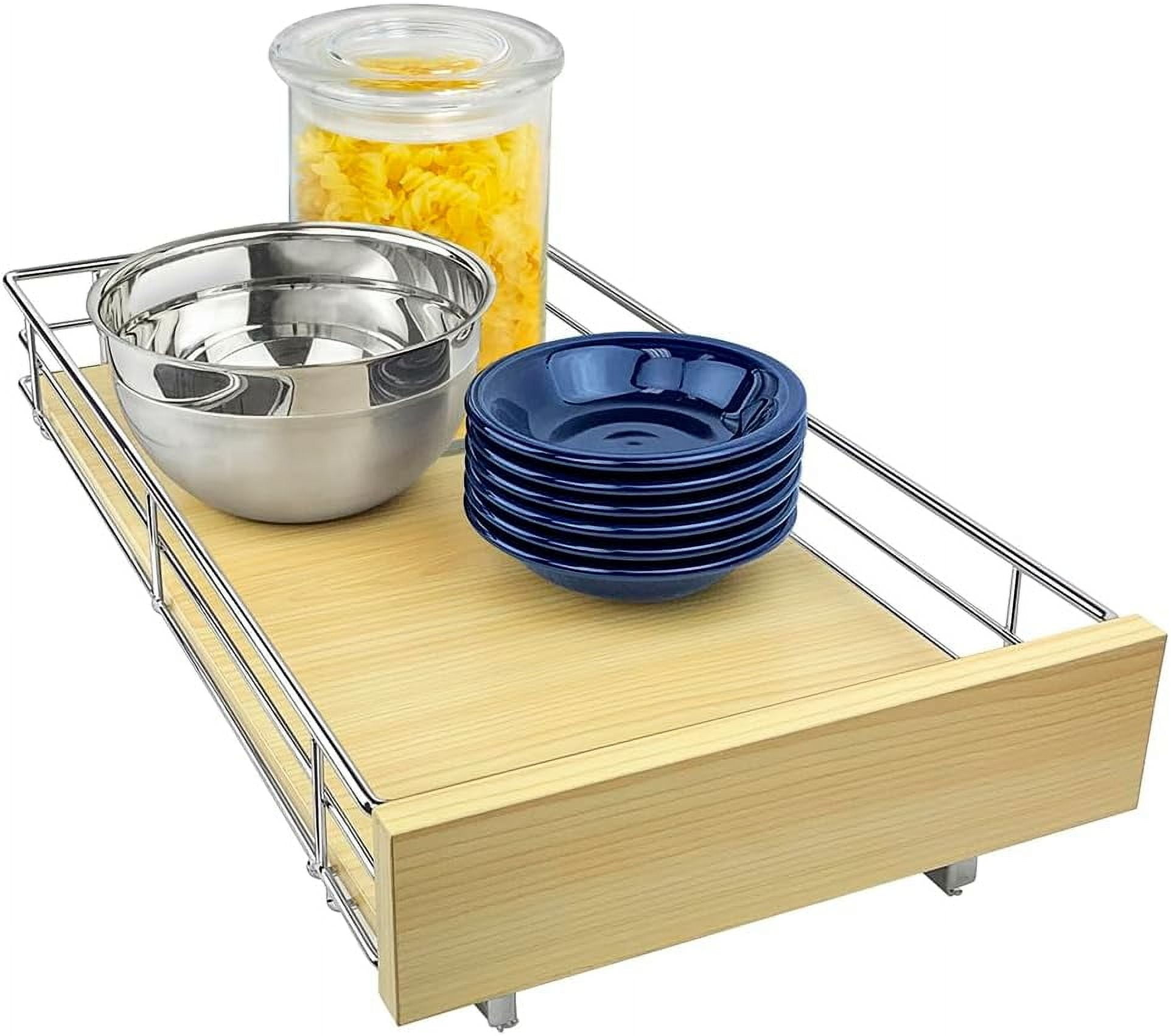 SELECT Pull Out Cabinet Organizer, 11" X 21" Slide Out Drawers for ...