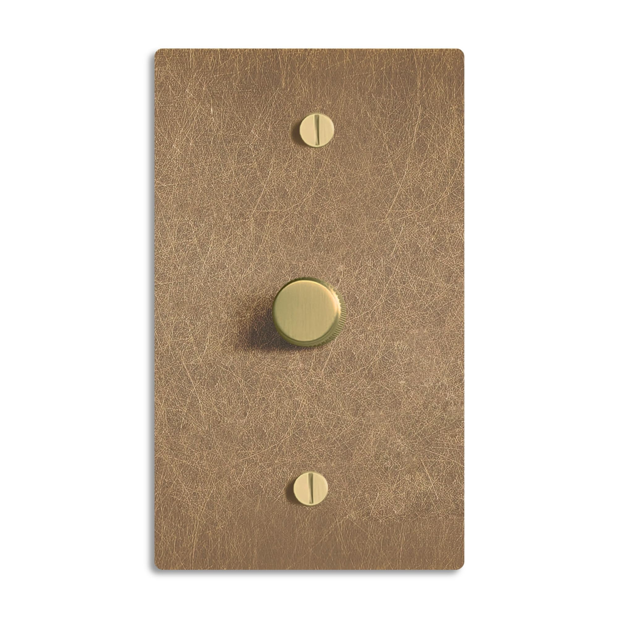SELECT Vintage Brass Dimmer Light Switch, 1 Way Rotary Dimmer, 1 Gang ...