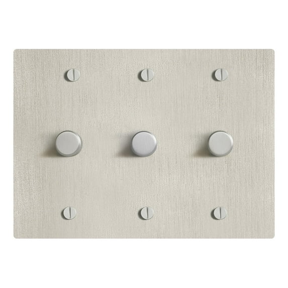 SELECT Vintage Brass Dimmer Light Switch, 1 Way Rotary Dimmer, 3 Gang ...