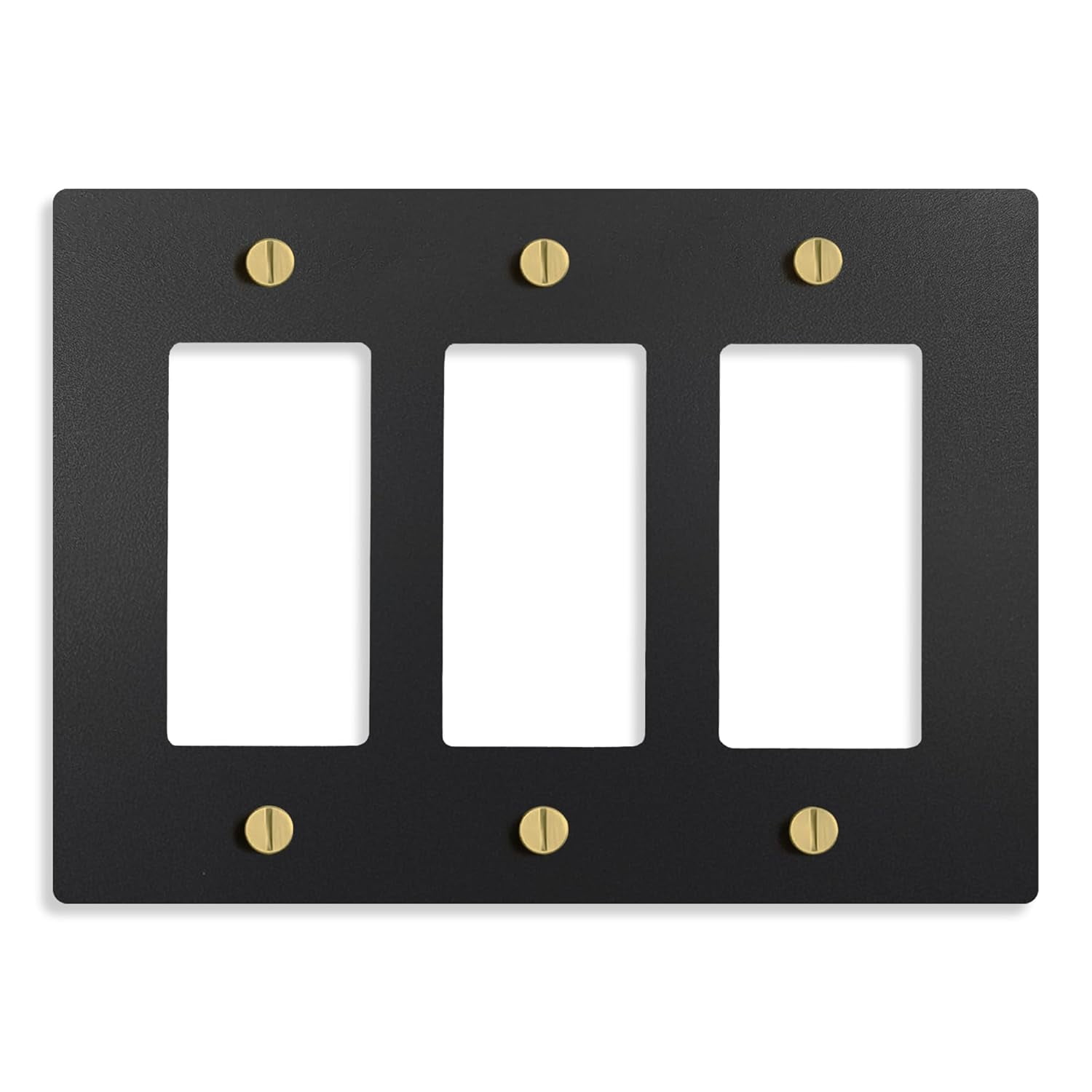 SELECT White Brass Dimmer Light Switch, 1 Way Rotary Dimmer, 2 Gang ...
