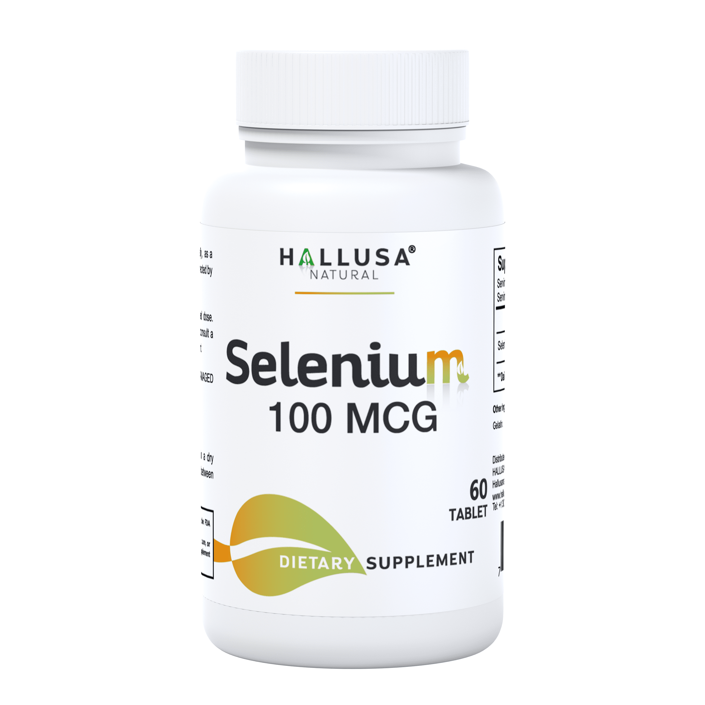 SELENIUM - For the Thyroid - Antioxidant & Immune Support - 60 Tab - Walmart.com