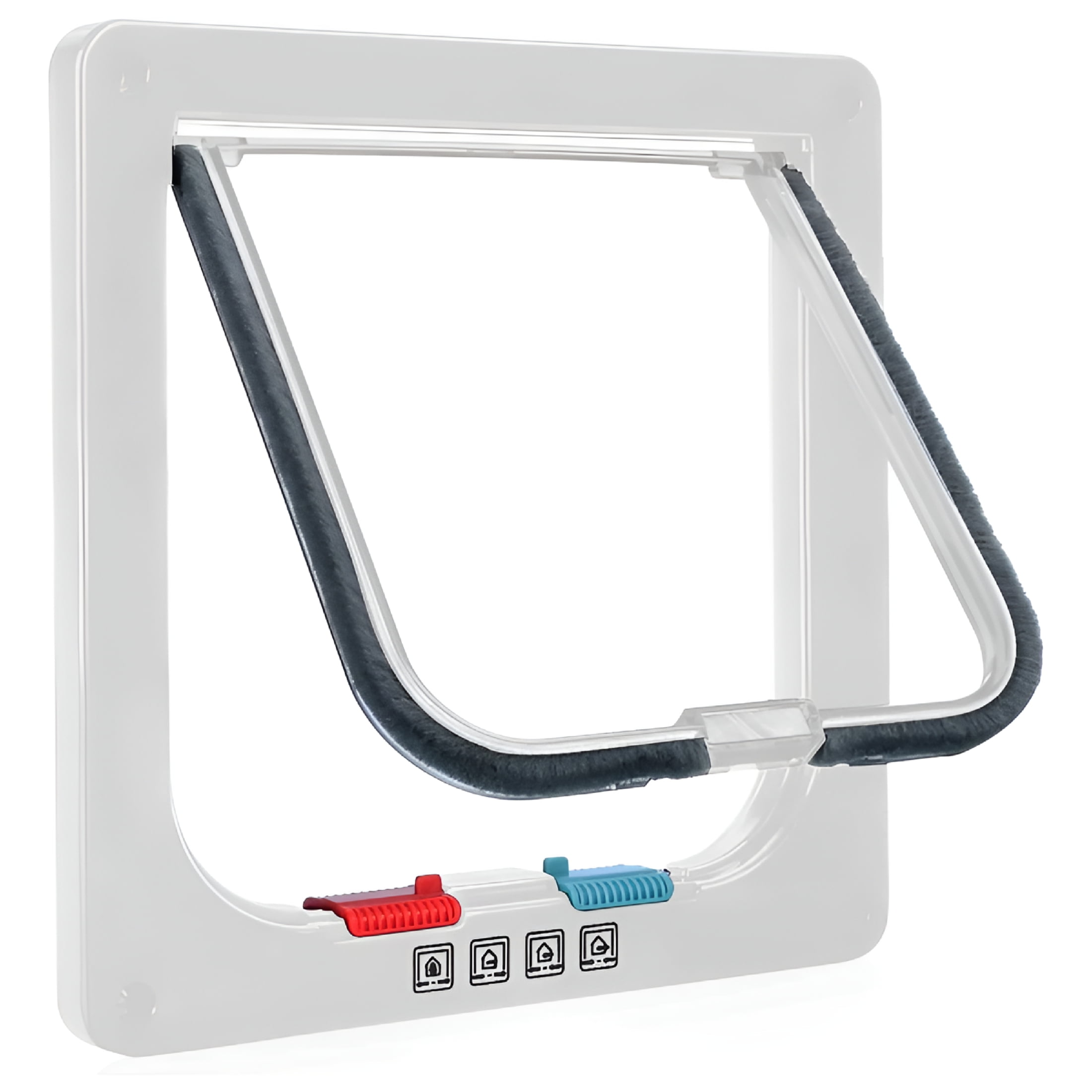 SELIVO Easy Installation Cat Flap Door, Suitable for Interior Exterior ...