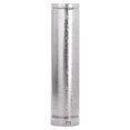 Selkirk 4" Diameter Round Pipe, Aluminum Type B Gas Vent with Lock Tab ...