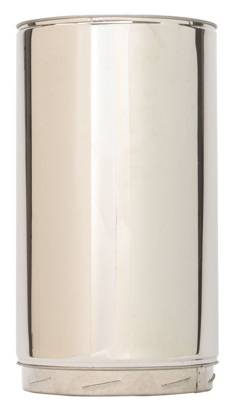SELKIRK Sure-Temp 8 In. x 18 In. Stainless Steel Insulated Pipe 208018 ...