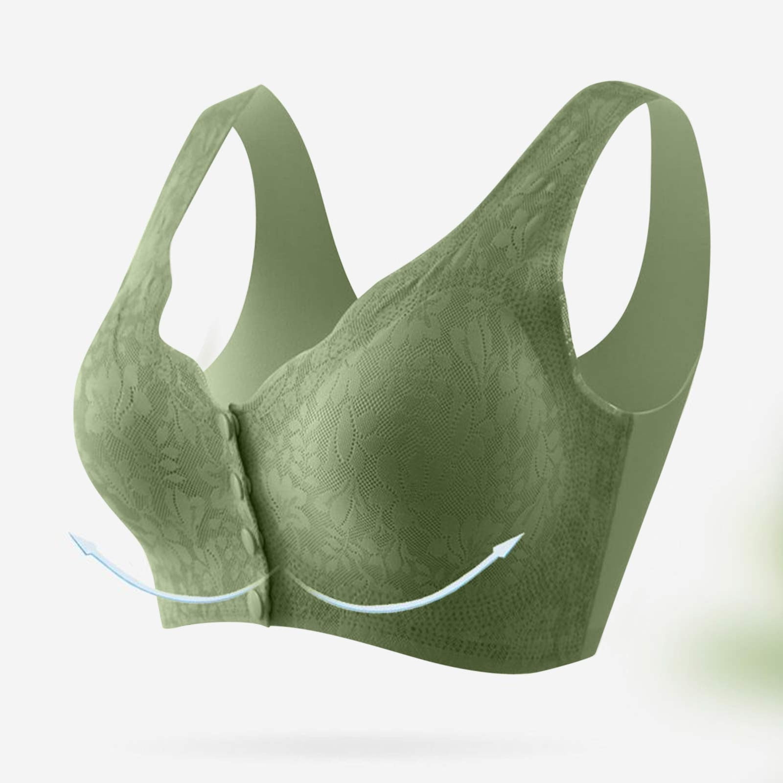 SELONE Front Closure Bras for Women No Underwire Comfortable Bras ...