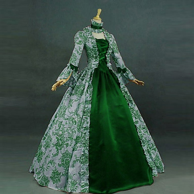 green gothic dresses