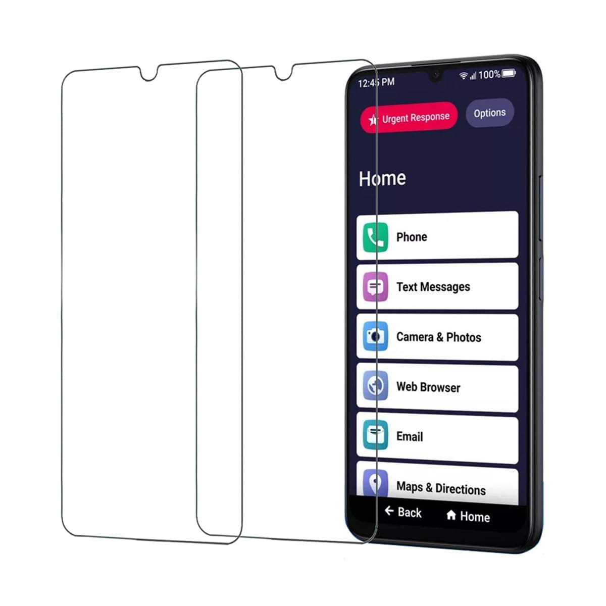 SELOZKE Screen Protector for Jitterbug Phones Smart 4 (6.75”) , [2 Pack ...