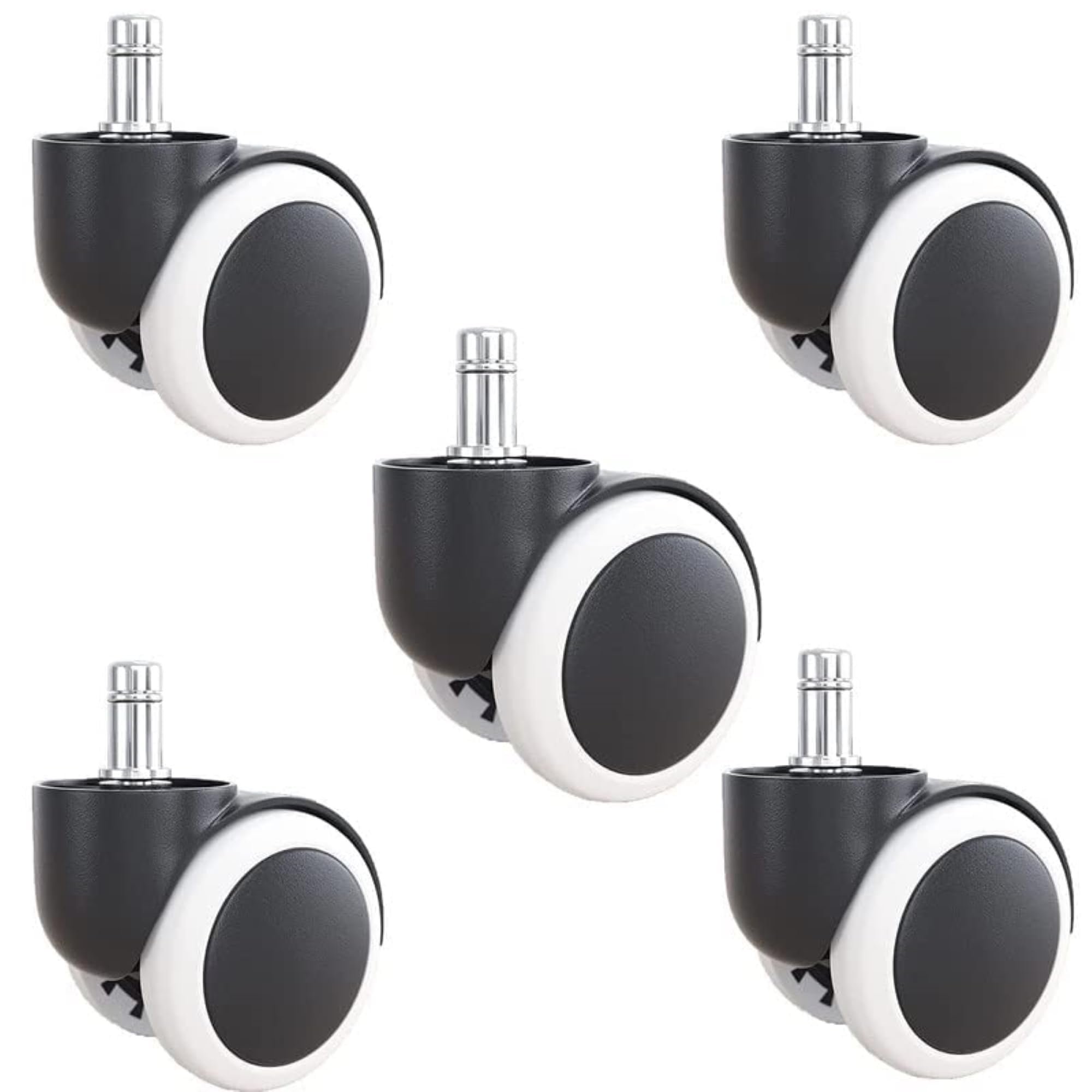 SELTOS Office Chair Wheel Heavy Duty Castor Pin Type Revolving Chair ...