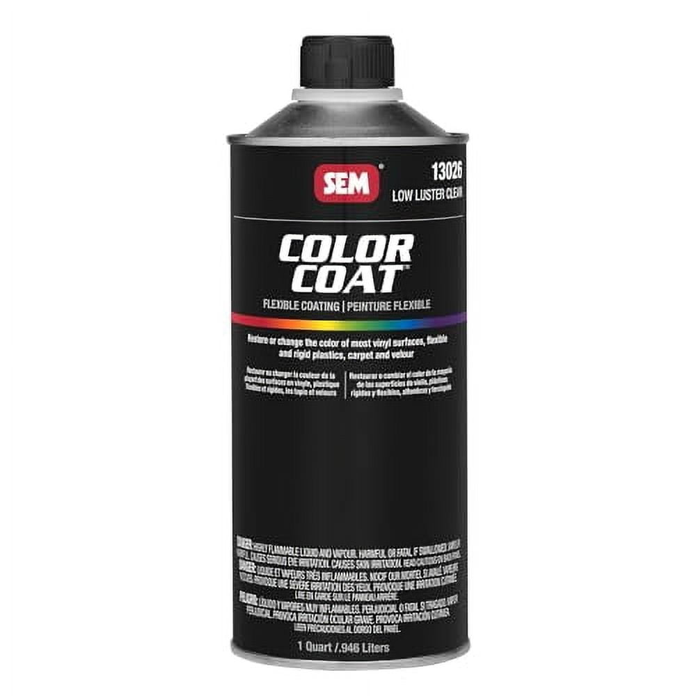 SEM 13026 Low Gloss Clear Color Coat Mixing System - 1 Quart - Walmart.com