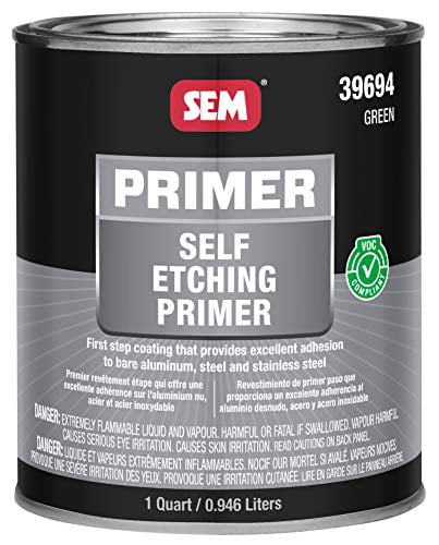 SEM 39694 VOC Green Self Etching Primer - 1 Quart - Walmart.com