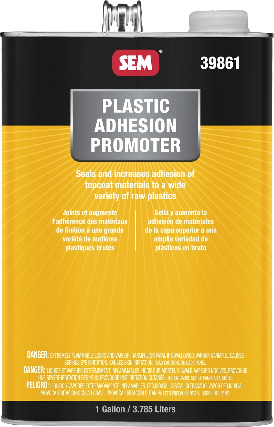 SEM 39861 Adhesion Promoter, 1 gal Can, Clear, Liquid - Walmart.com