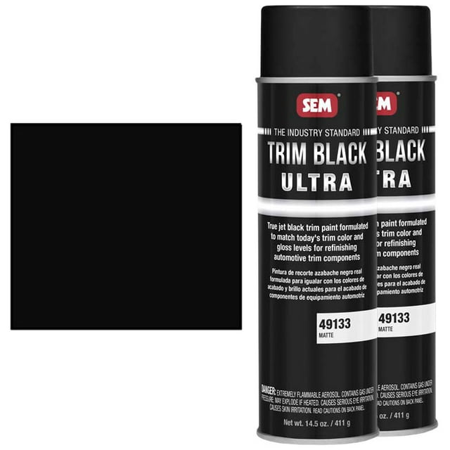 SEM 49133 Trim Black Ultra Matte - Walmart.com