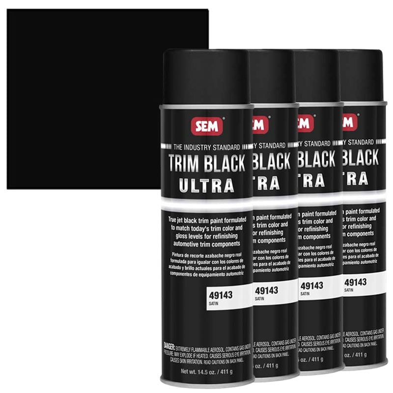 SEM 49143 Trim Black Ultra Satin - Walmart.com