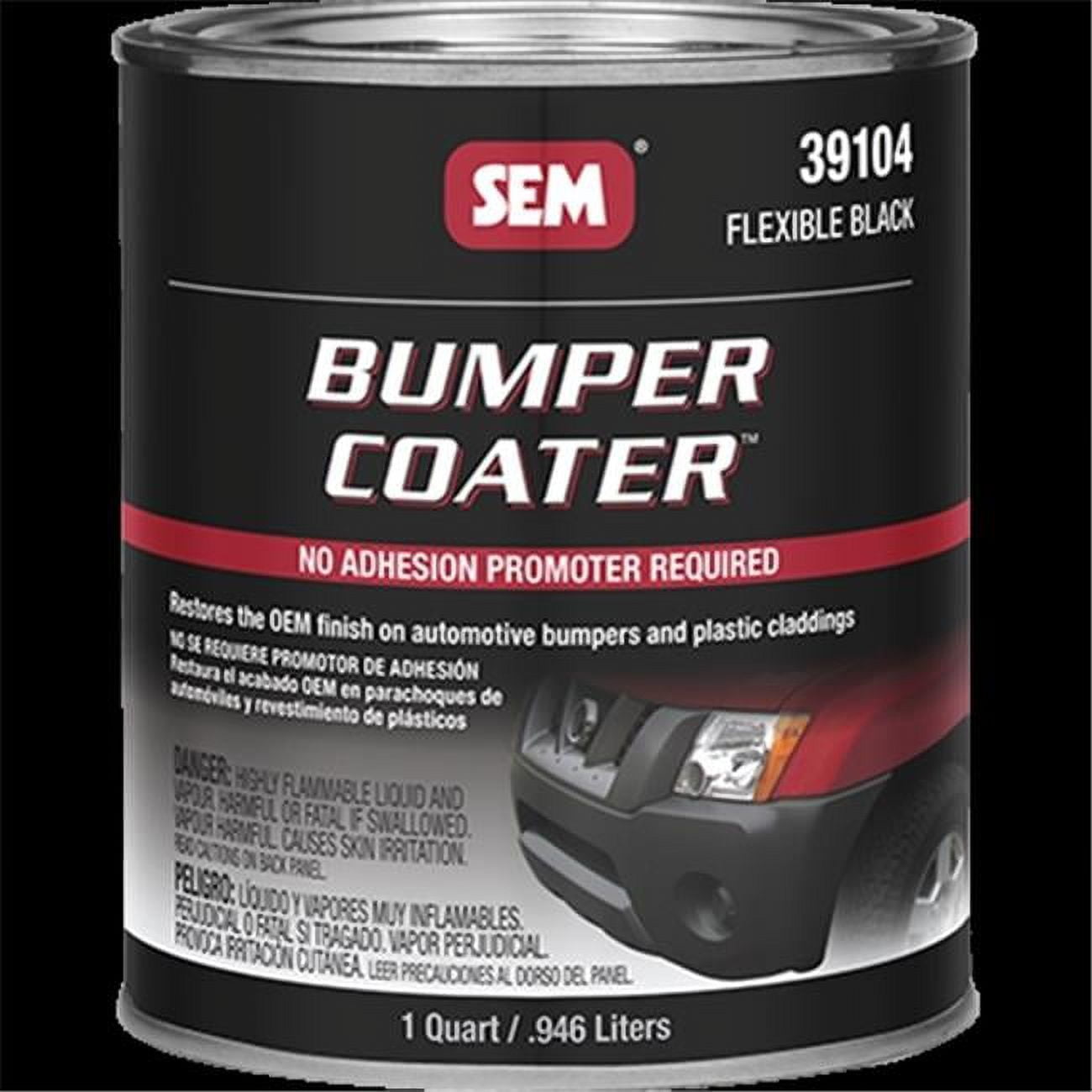 SEM Paints Flexible Black Bumper Coater Paint - Walmart.com