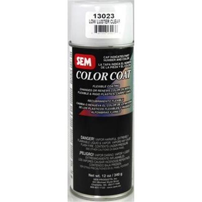 SEM Products 13023 Low Luster Clear- Aerosol - Walmart.com