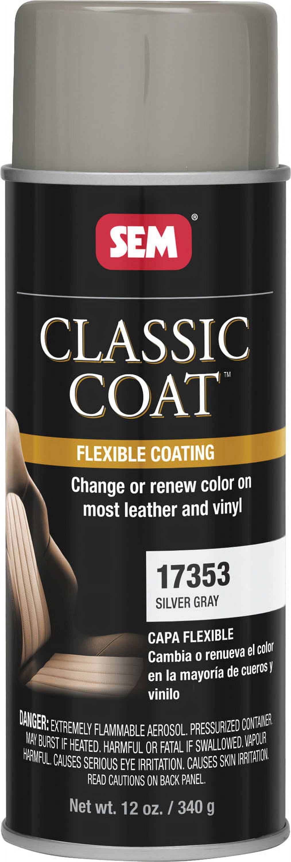 SEM Products 17353 Classic Coat Silver Gray- Aerosol - Walmart.com
