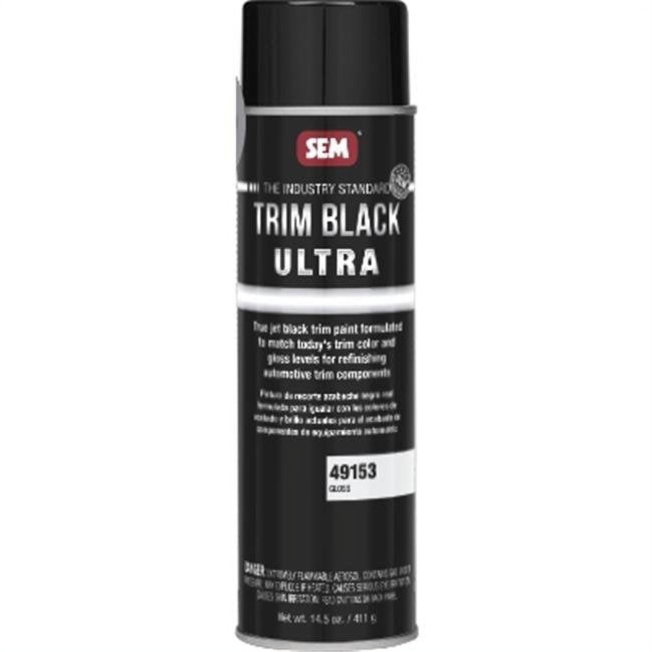 SEM Products 20 oz Trim Black Ultra Gloss Aerosol - Walmart.com