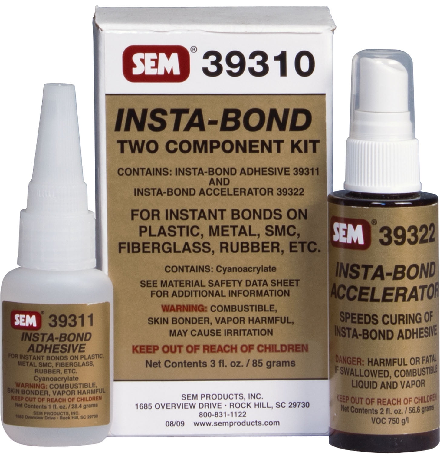 Insta-Bond 2 Component Kit - Walmart.com