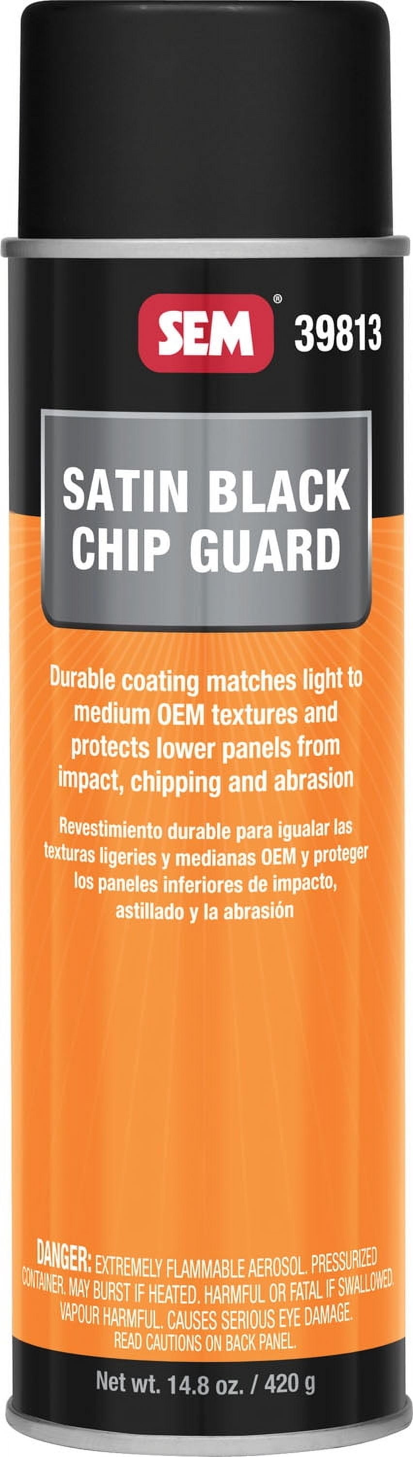 SEM Products 39813 Satin Black Chip Guard- Aerosol - Walmart.com
