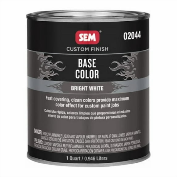 SEM Products SE02044 1 qt. Aerosol Paint, Bright White - Walmart.com
