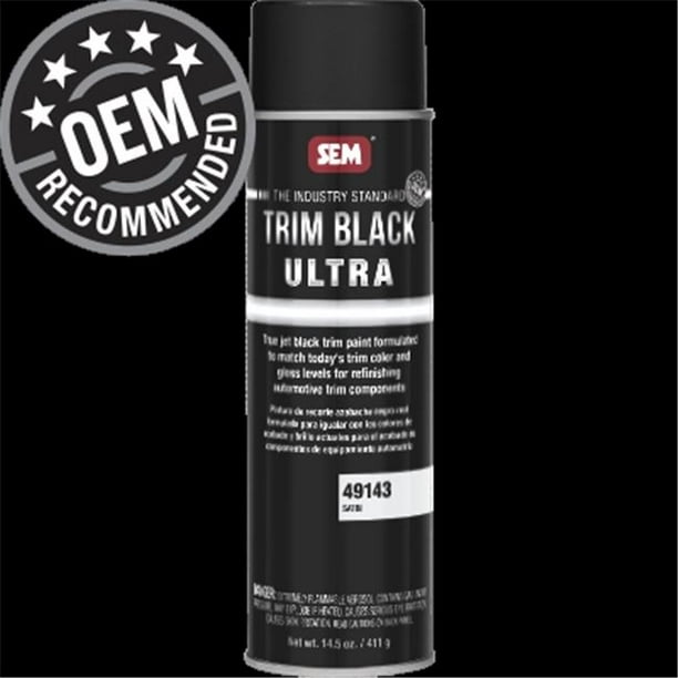 SEM Products SE49143 Trim Black Ultra, Satin - Walmart.com