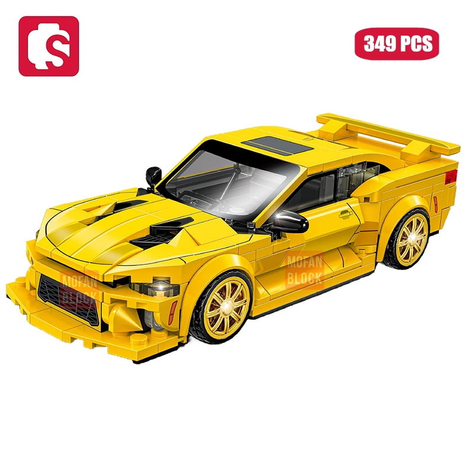 SEMBO BLOCK BK8 City Sports Car Racing Model Assembly Building Block ...