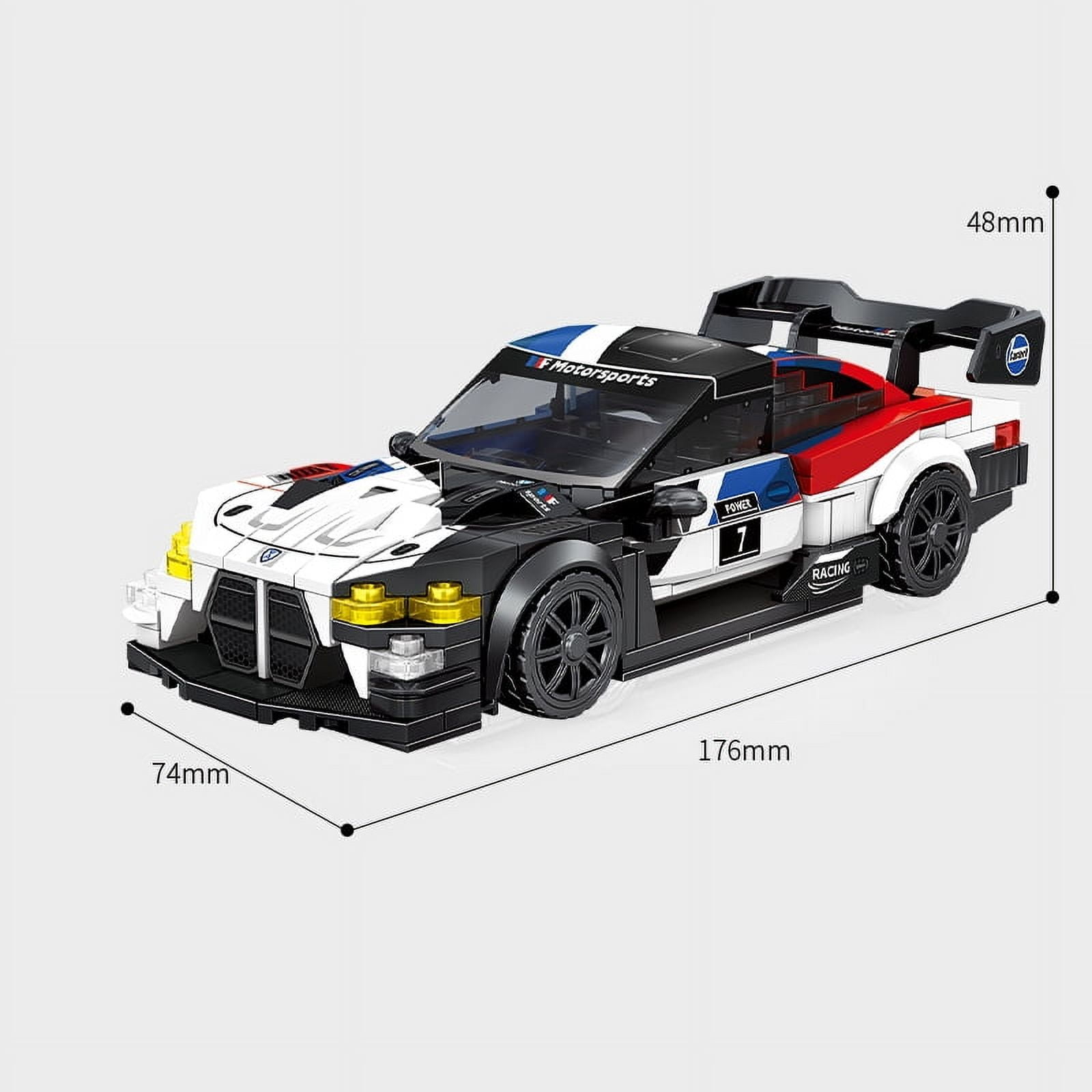 SEMBO BLOCK BK8 City Sports Car Racing Model Assembly Building Block ...