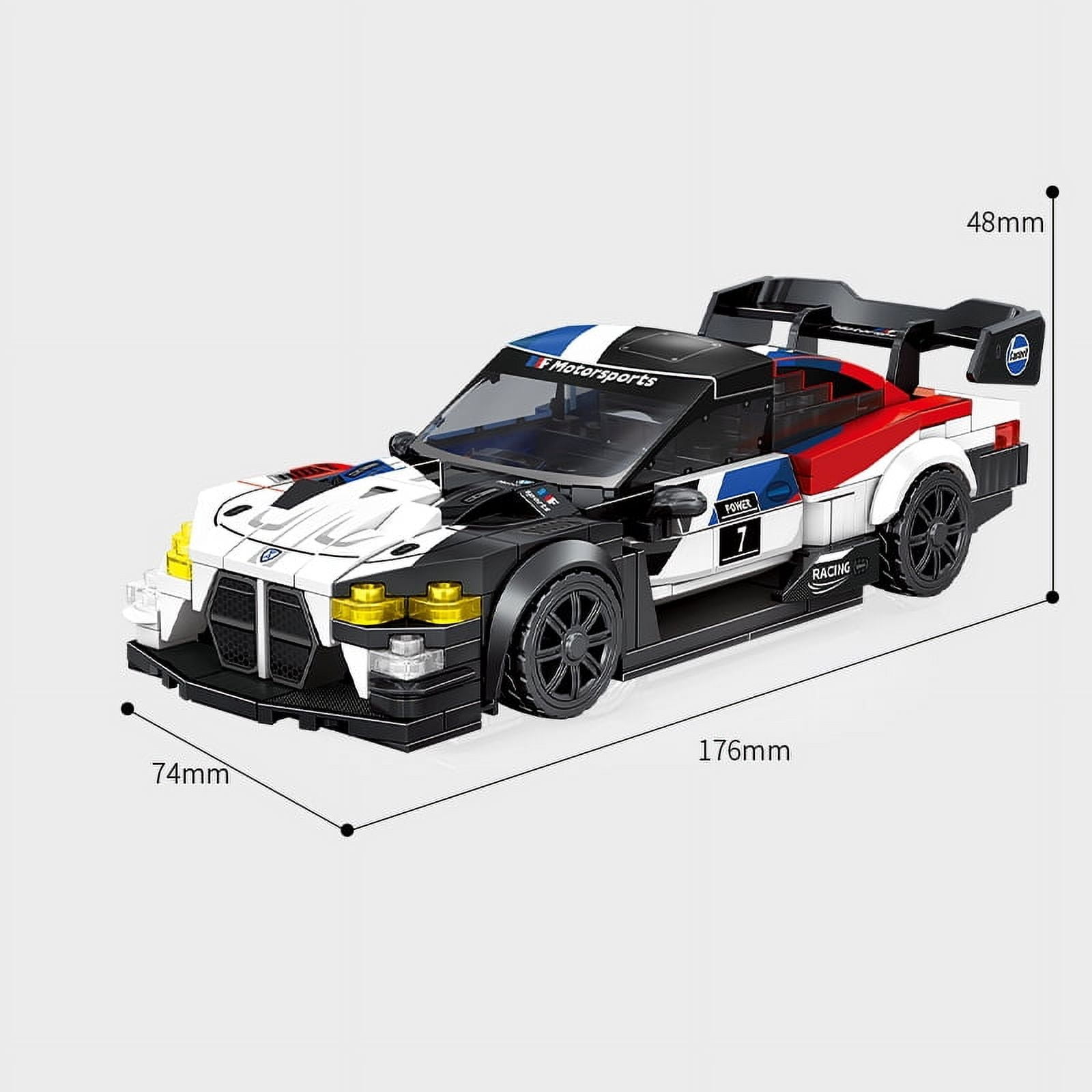 SEMBO BLOCK City Sports Cars Garage Building Blocks MOC Supercar Racing ...