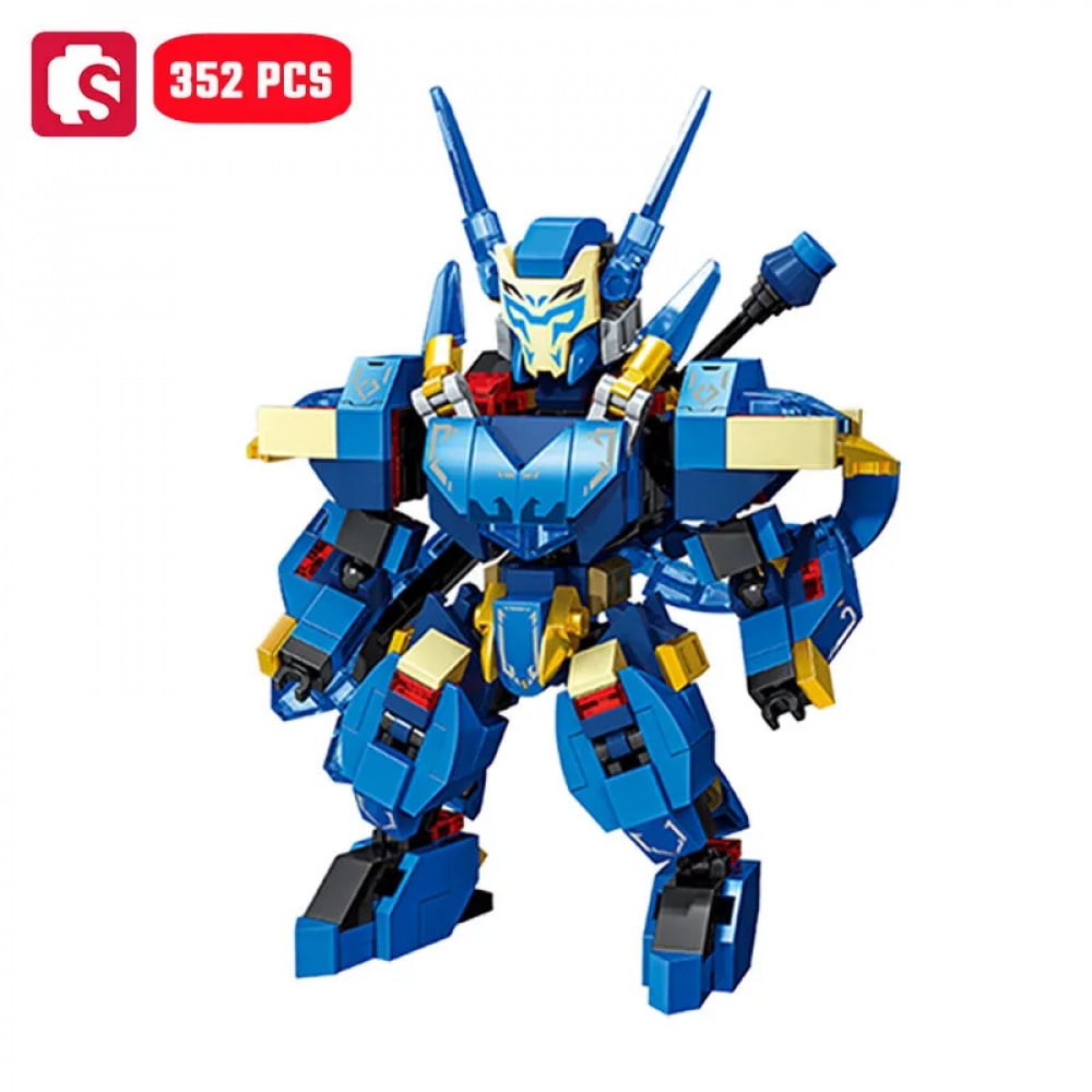 SEMBO Chiese-Style Mecha Assemblage Building Blocks Robot Model Bricks ...