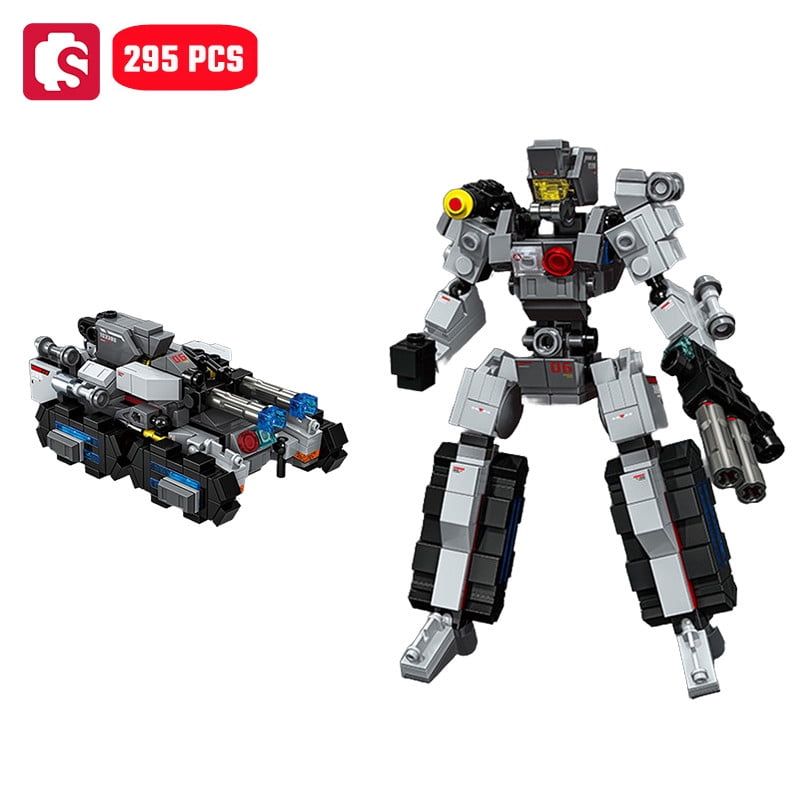 SEMBO Transforming Mech Assemblage Building Block MOC Robot Model ...