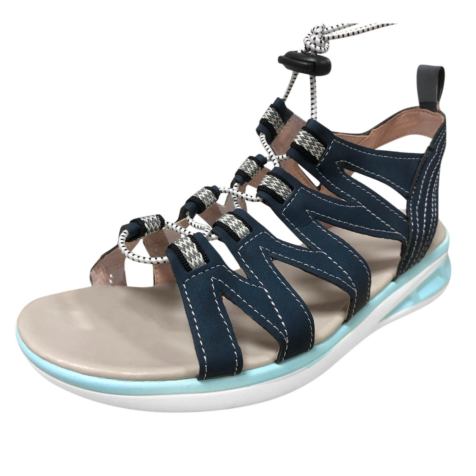 SEMIMAY Fashion Spring And Summer Sandals Women Large Size Open Toe ...