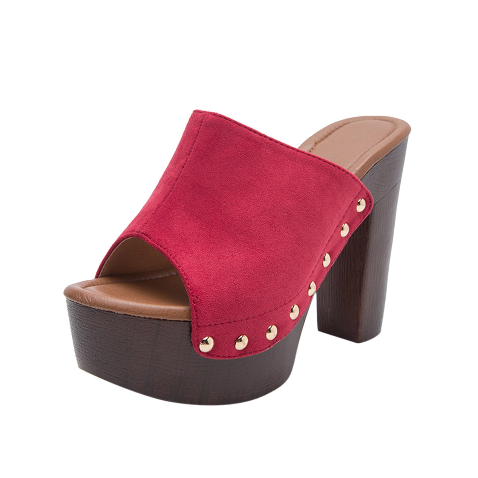 SEMIMAY Fashion Spring And Summer Women Sandals Thick Soled Heel Super ...