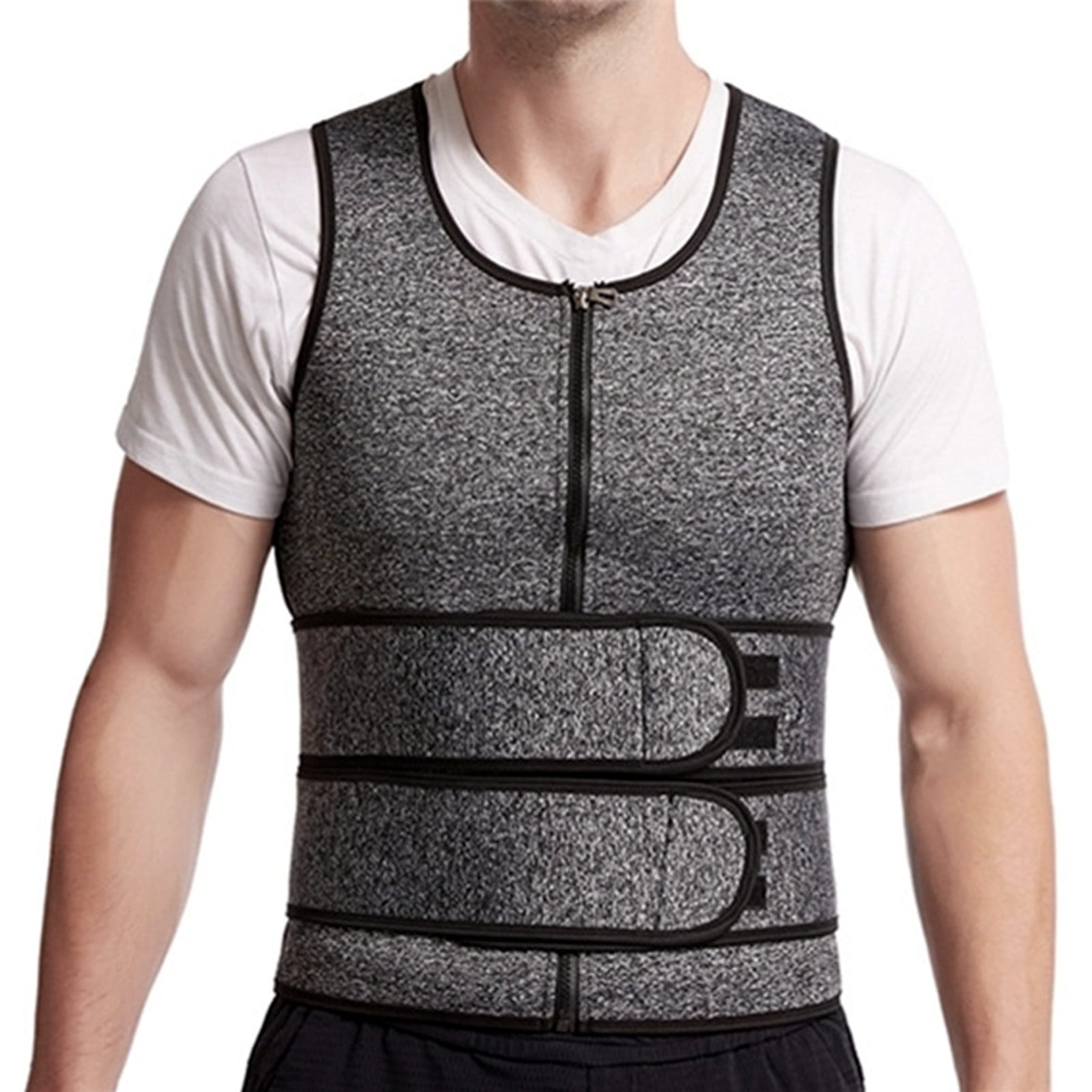 SEMIMAY Male Body Shaper Wear Waist Belt Vest Tights Sport Shape Wear ...