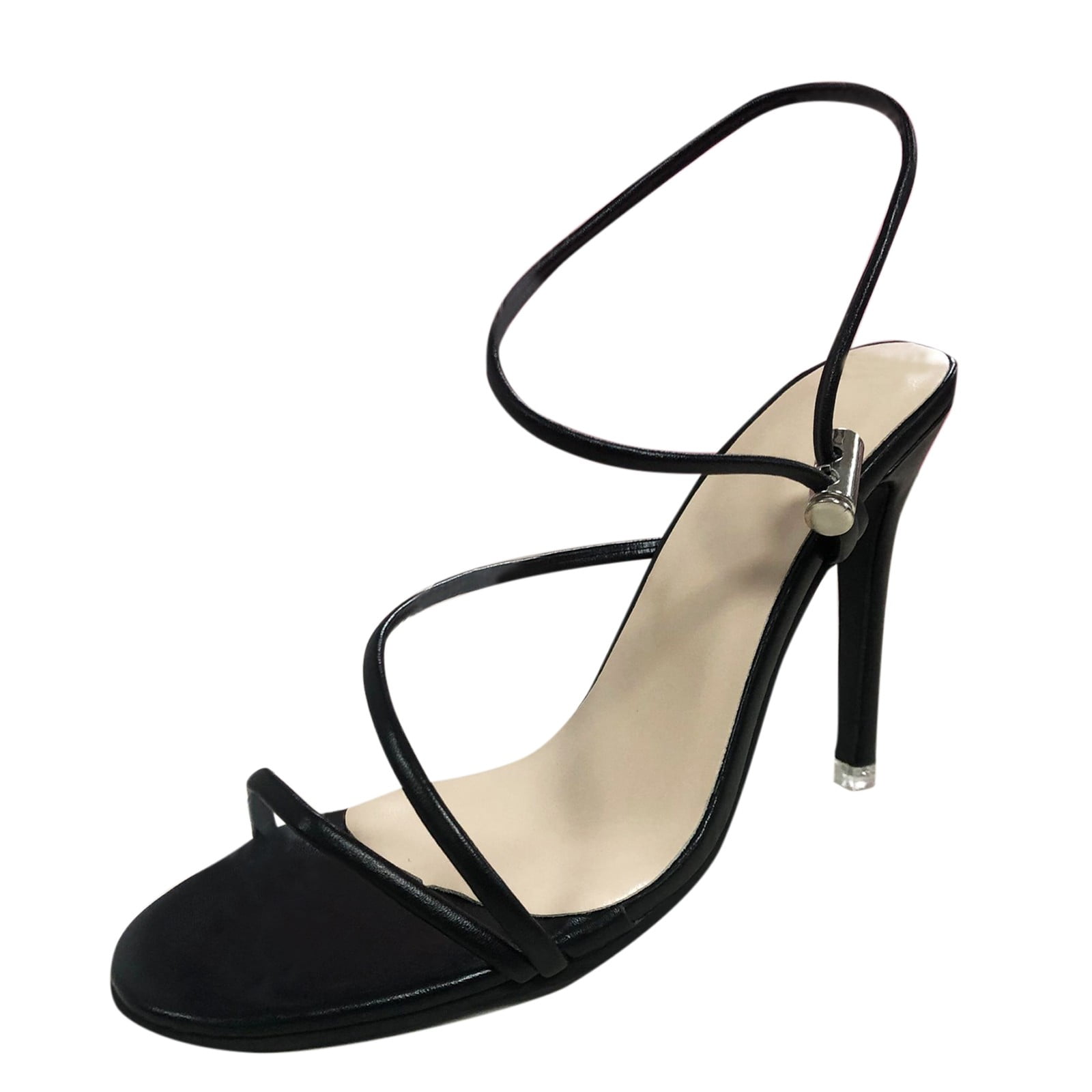 SEMIMAY Summer Buckle Casual Style Size Elastic Women Spring Large ...