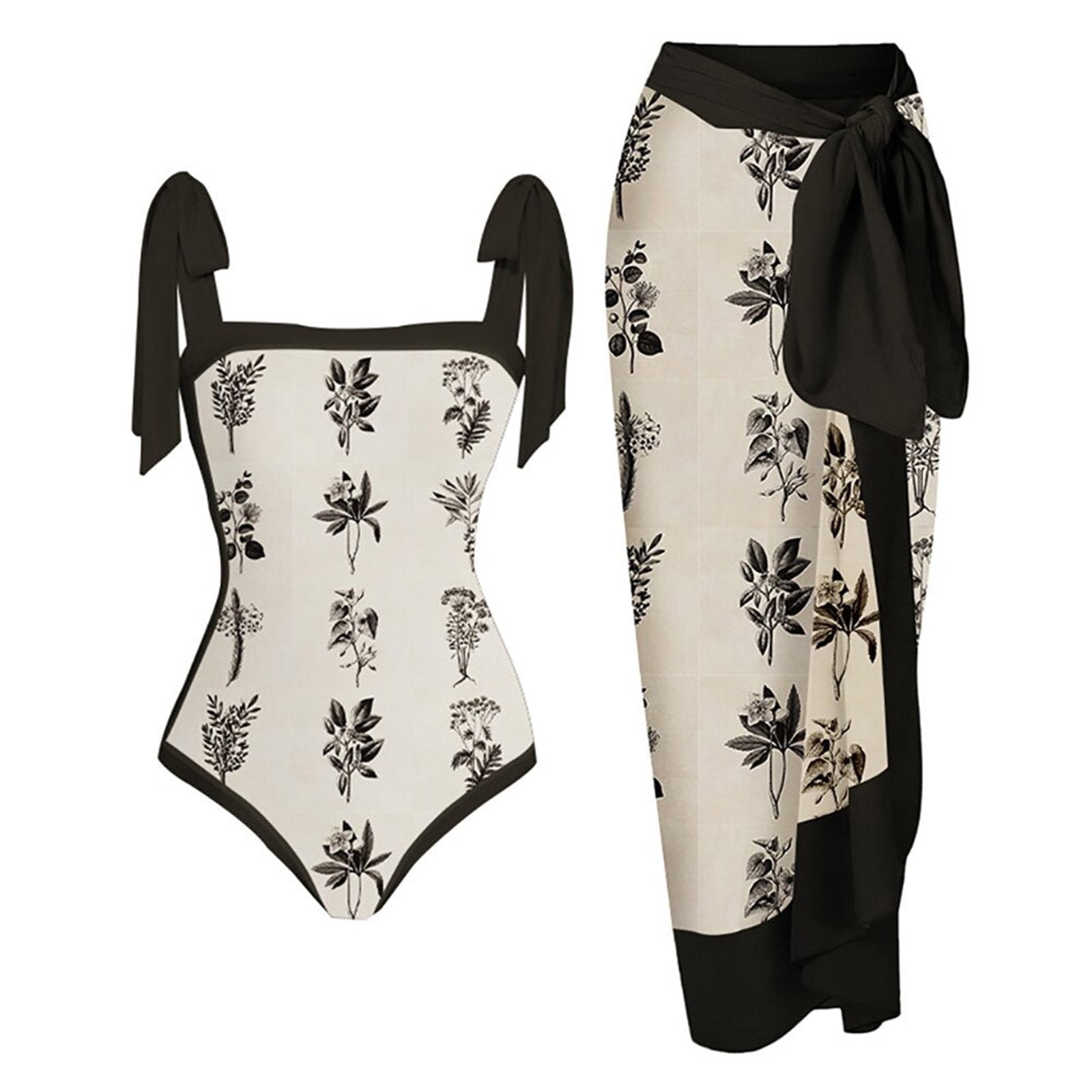 SEMPAI 2024 New Women Swimsuits Wrap Swimwear Fashionable Swimsuit One ...