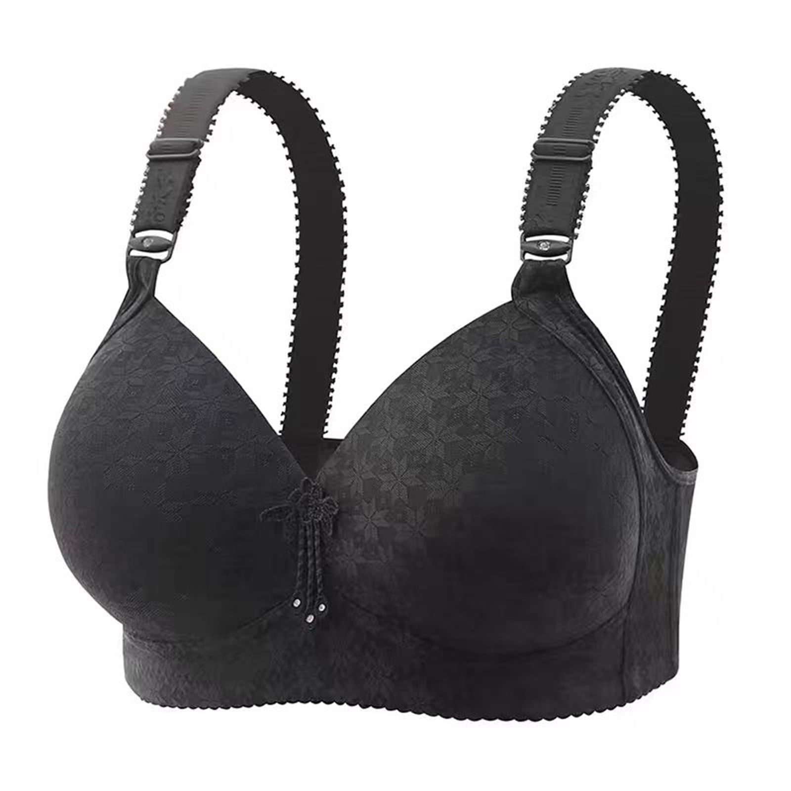 SEMPAI Wireless Bras for Women Plus Size Underwear Sporty,Comfortable ...