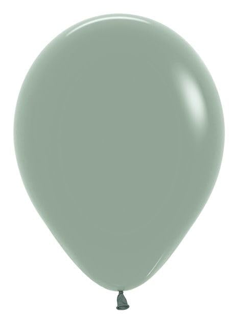 SEMPERTEX 11" Pastel Dusk MSF2 Laurel Green Sempertex Balloons (50 ...
