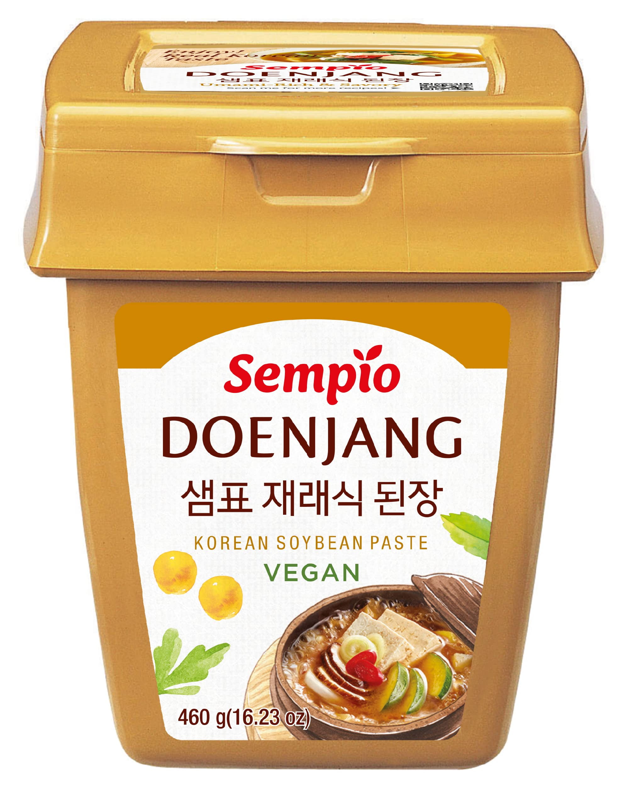 SEMPIO Vegan Doenjang - STF9 Korean Soybean Paste with Savory and Sweet ...