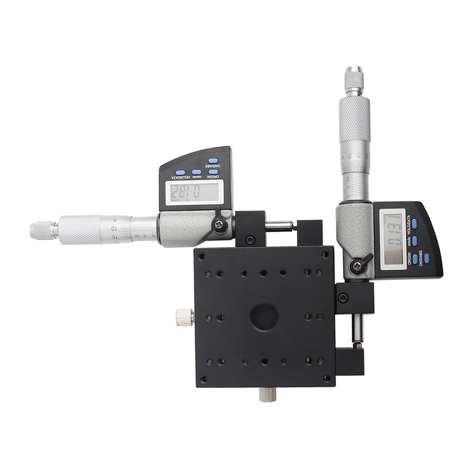 SEMXY80-AS Digital Micrometer Platform 80x80mm 0.002mm Precision Linear ...