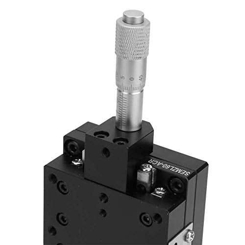 SEMZL60-ACR Z Linear Stage, 60x60mm Z Micrometer Manual Precision ...