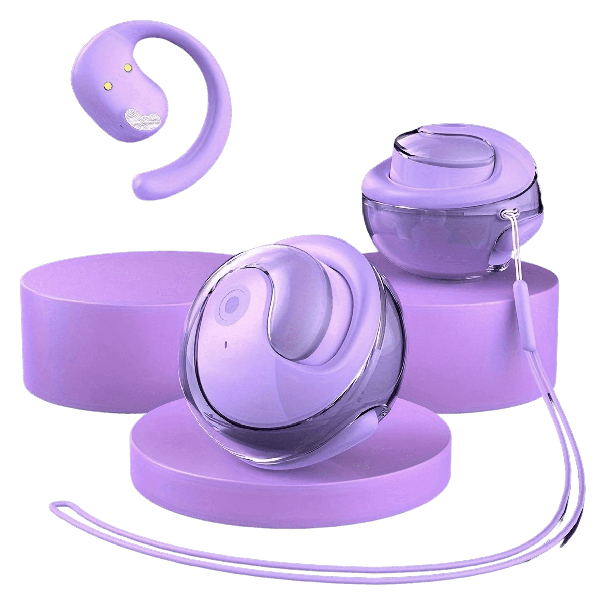 SENBENBAO Bluetooth Wireless Earbuds, Open Ear Gaming Headset with ...