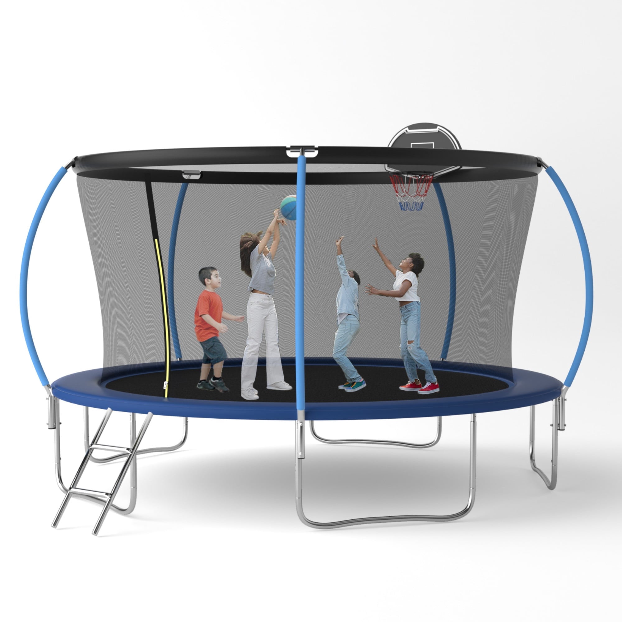 SENCHO GINSYTALIO 14FT Outdoor Tranpoline for Kids and Adults ...