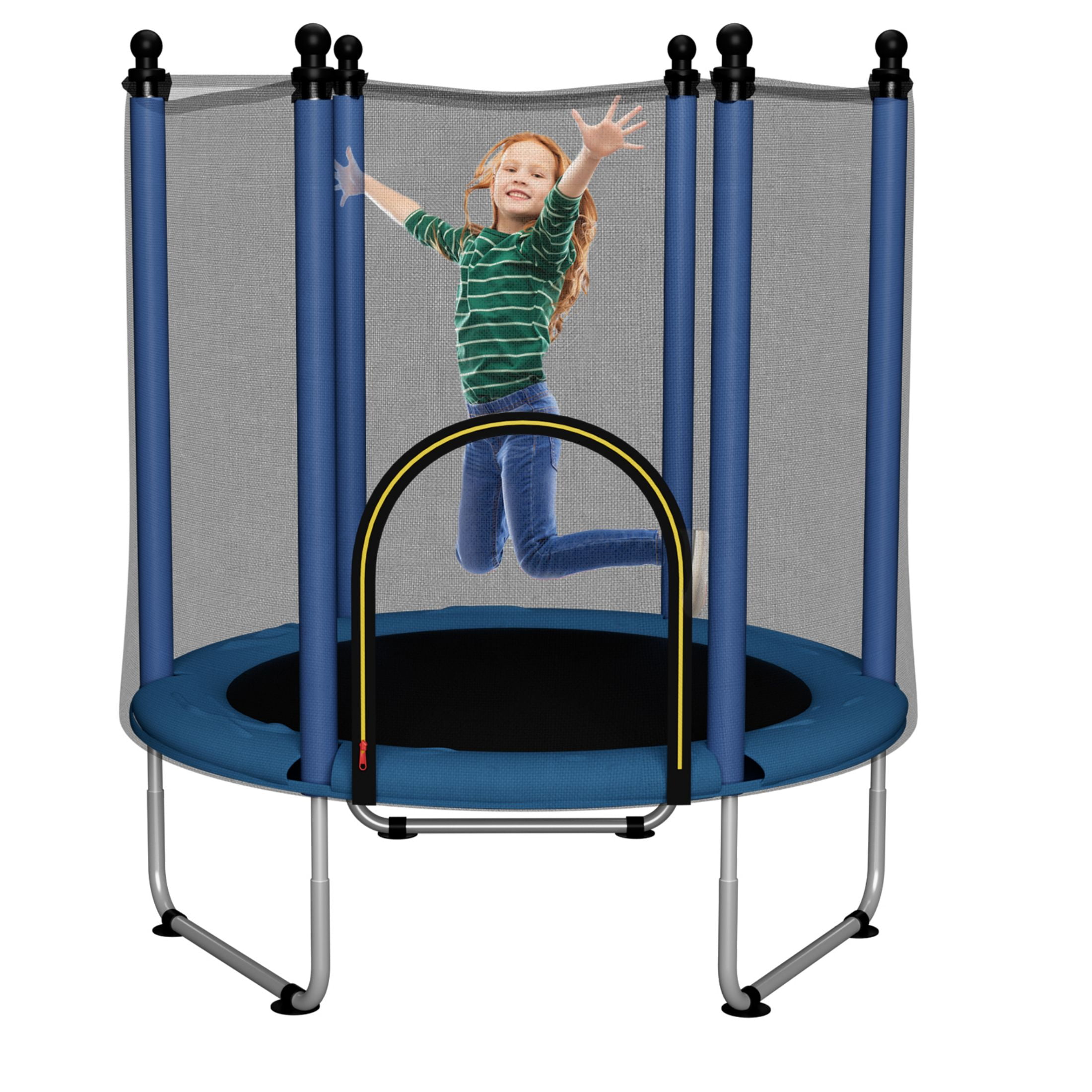 SENCHO GINSYTALIOR Trampoline 48IN Toddler Trampoline for Kids Children ...