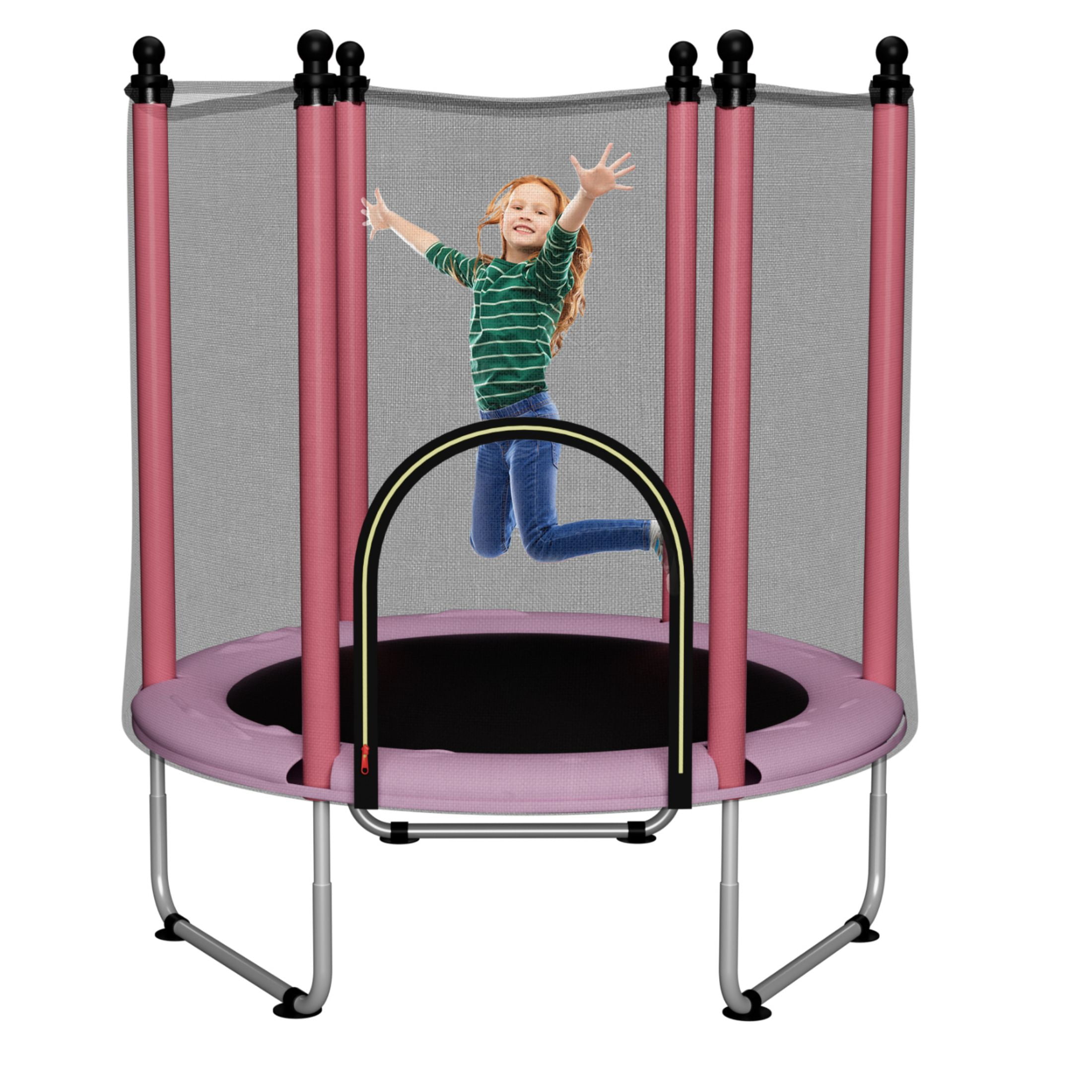 SENCHO GINSYTALIOR Trampoline 48IN Toddler Trampoline for Kids Children ...