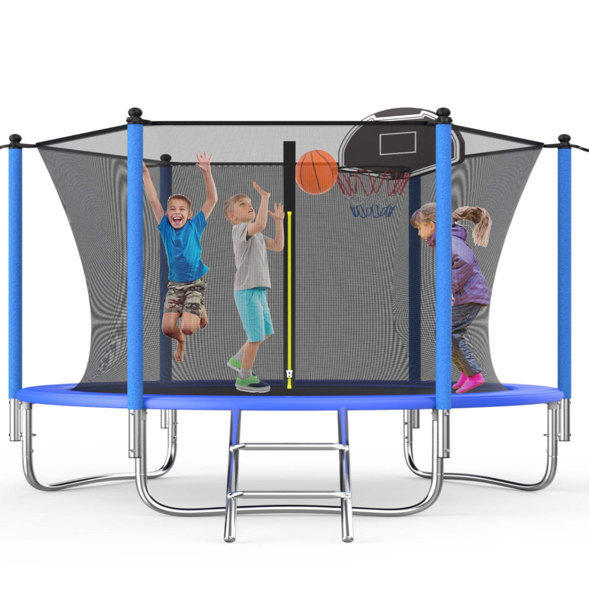 SENCHO GINSYTALIOR Tranpoline for Kids & Adults,10FT Recreational ...