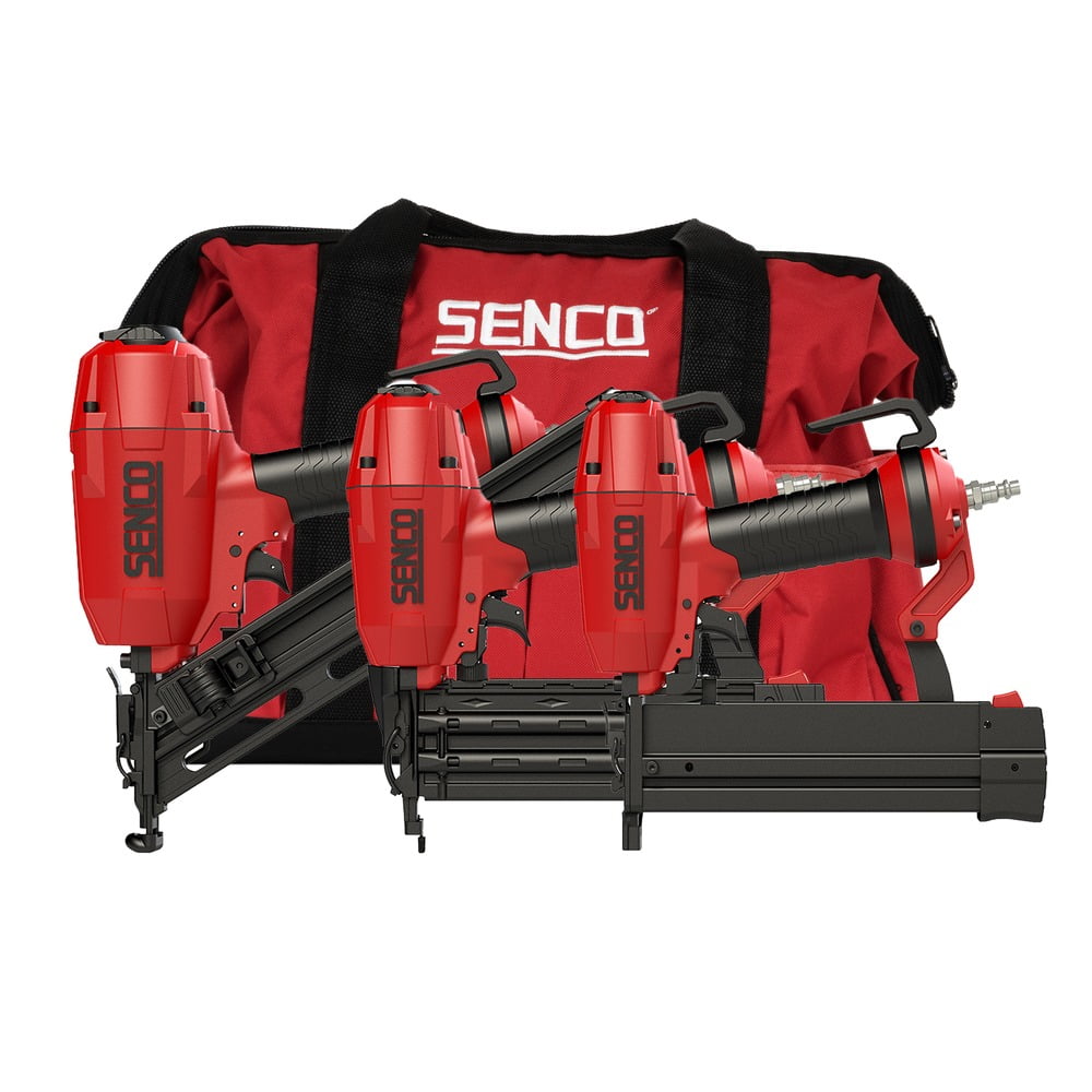 SENCO 10S0001N 3-Tool Pneumatic Finish Combo Kit - Walmart.com