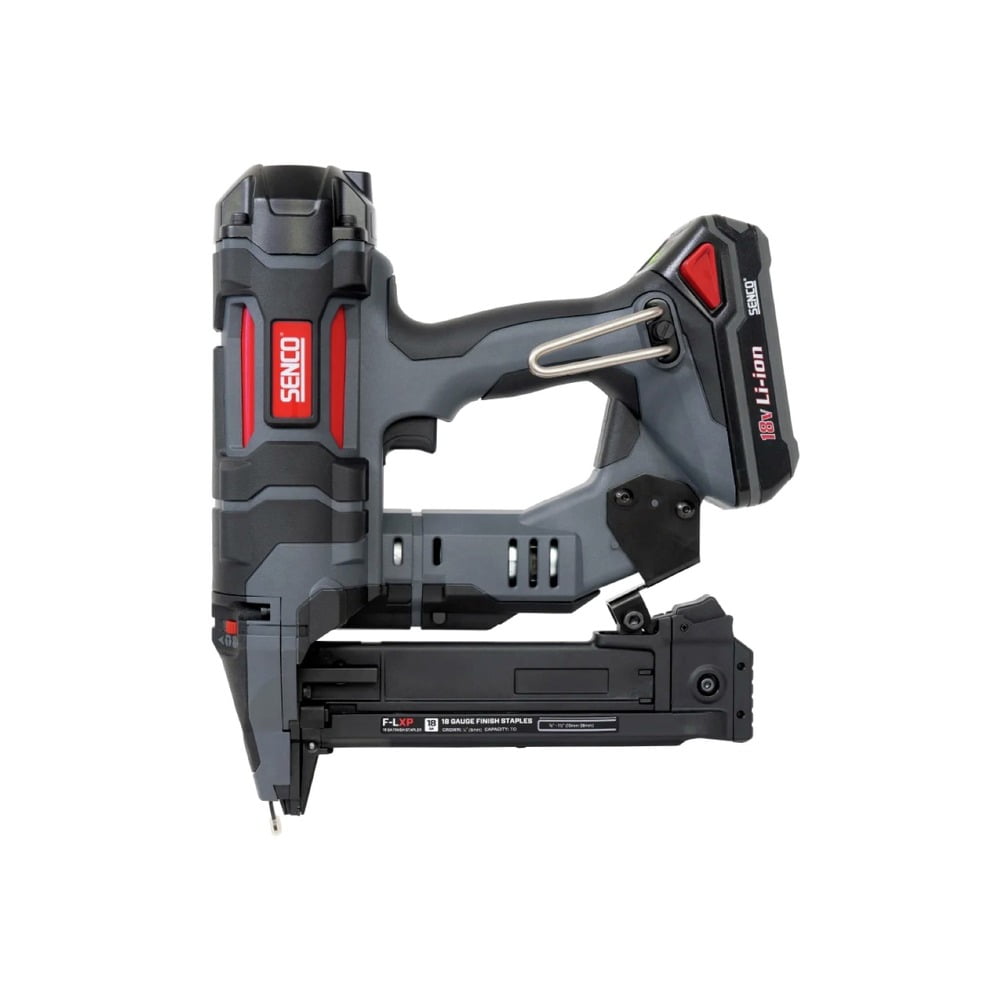 F-LXP 18V Lithium-Ion 1/4 in. Crown 1-1/2 in. Cordless Finish Stapler ...