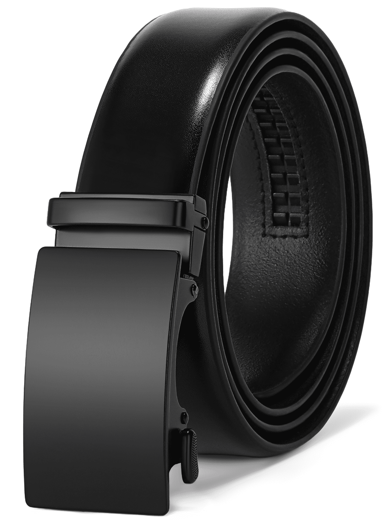 SENDEFN Men's Belts Leather Ratchet Dress Belts for Men Adjustable ...