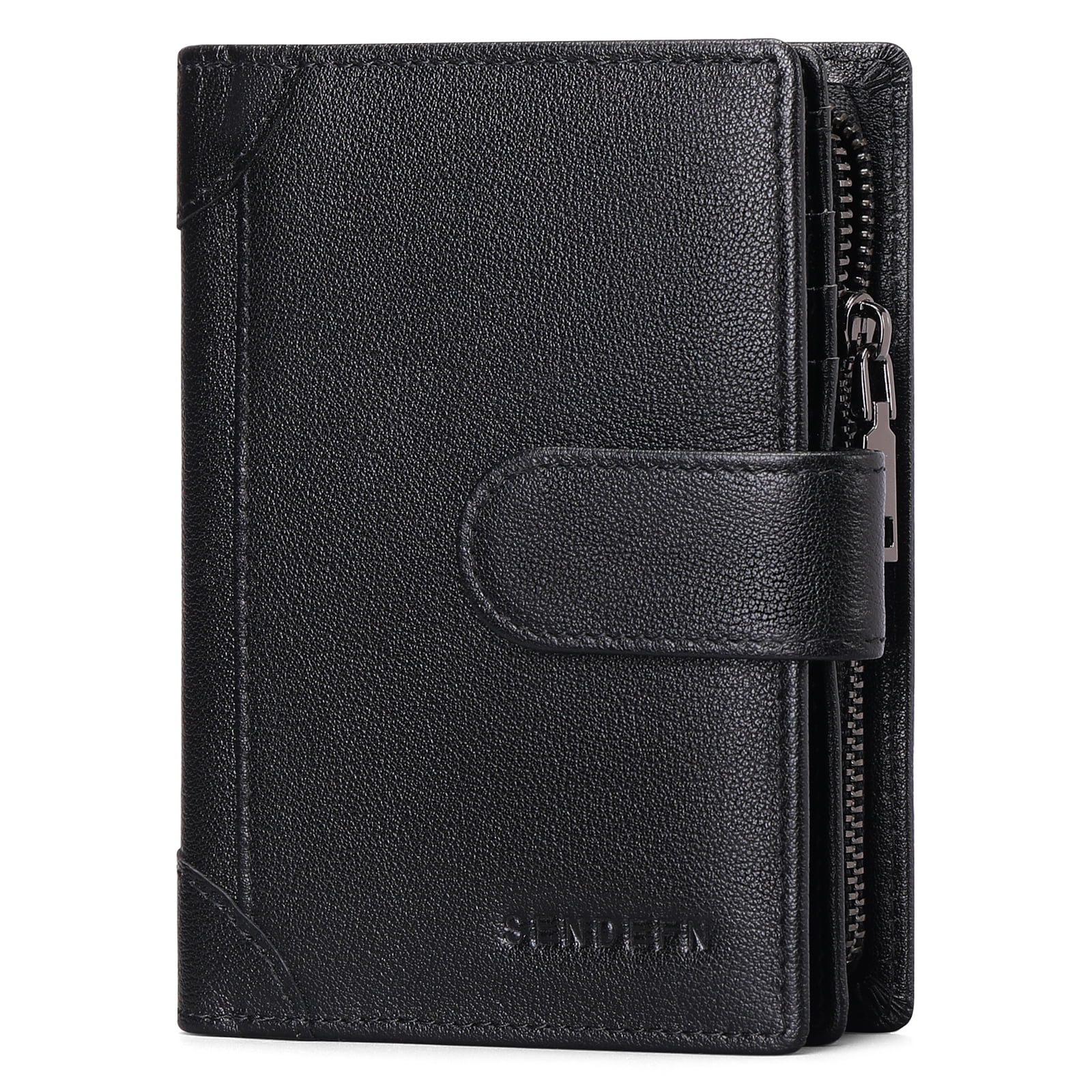 SENDEFN RFID Blocking Leather Wallet for Men Casual and Business Style ...